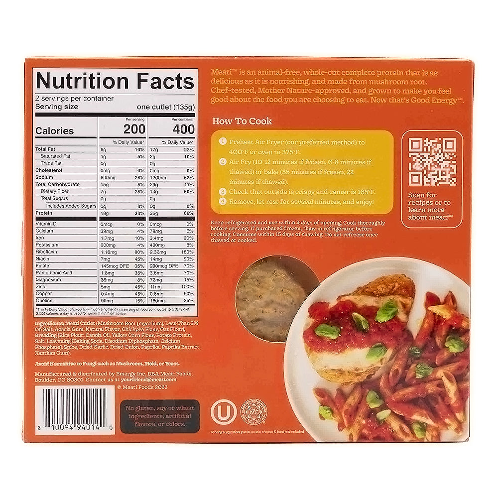 Mushroom Root Cutlets Crispy, Eat Meati 270 g – Kenko Foods