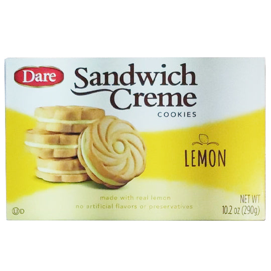 Galletas Lemon Crème, Dare 290 g – Kenko Foods