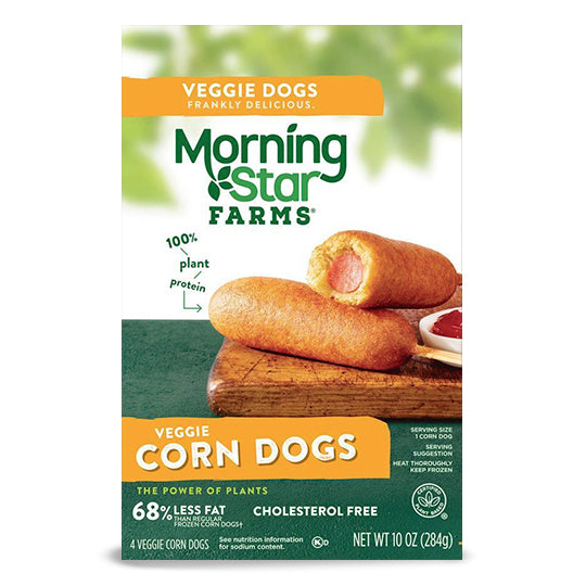 Veggie Corn Dogs, MorningStar Farms 284 g – Kenko Foods